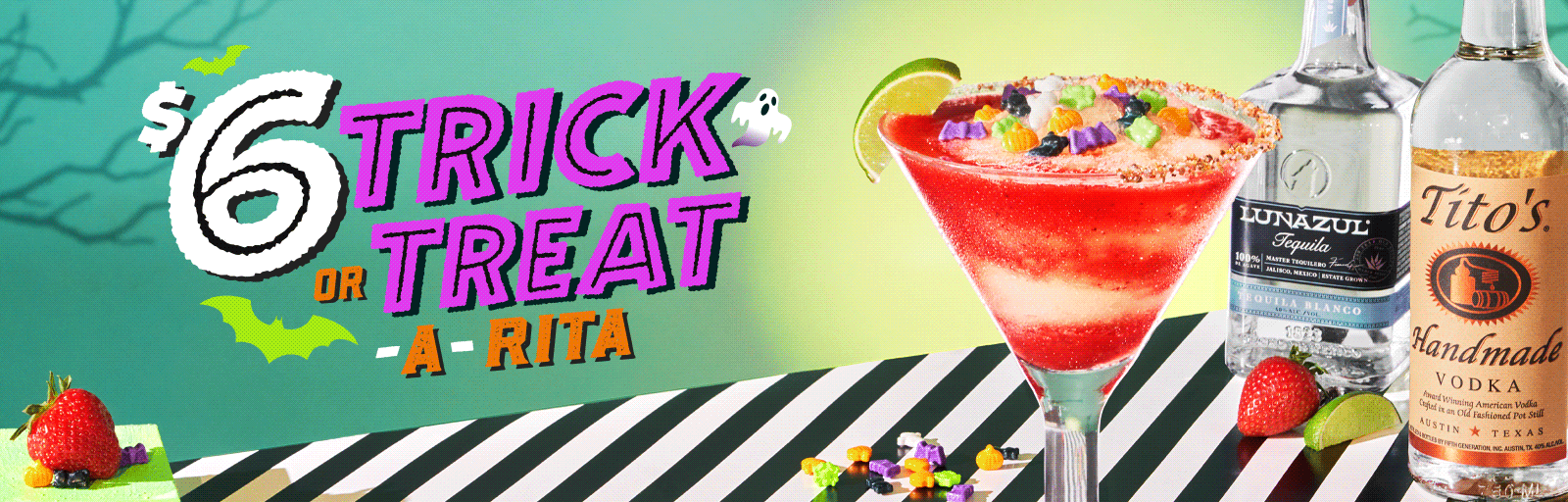The Trick or Treat-A-Rita | Chili's Margarita of the Month | October