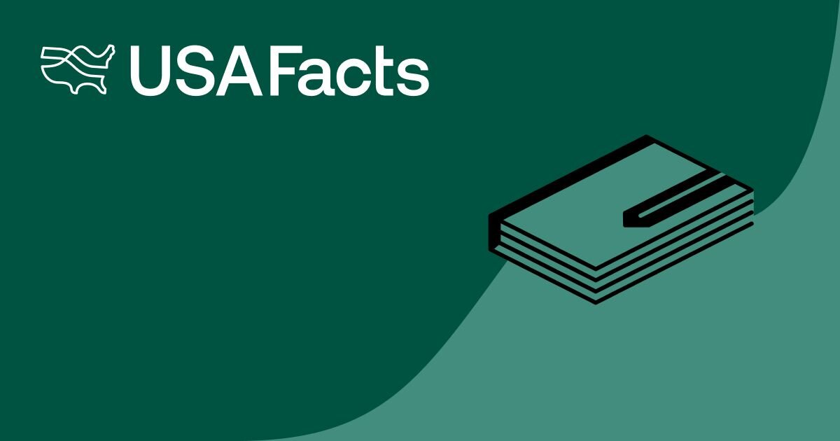 USAFacts data source dashboard | USAFacts