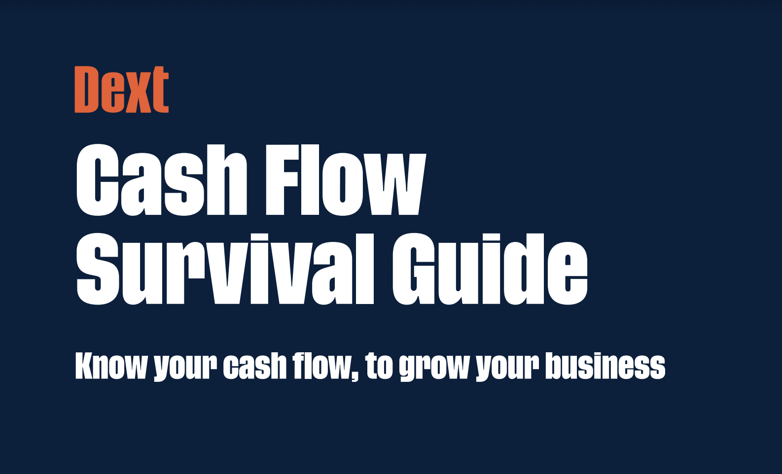 Cash Flow Survival Guide | Dext