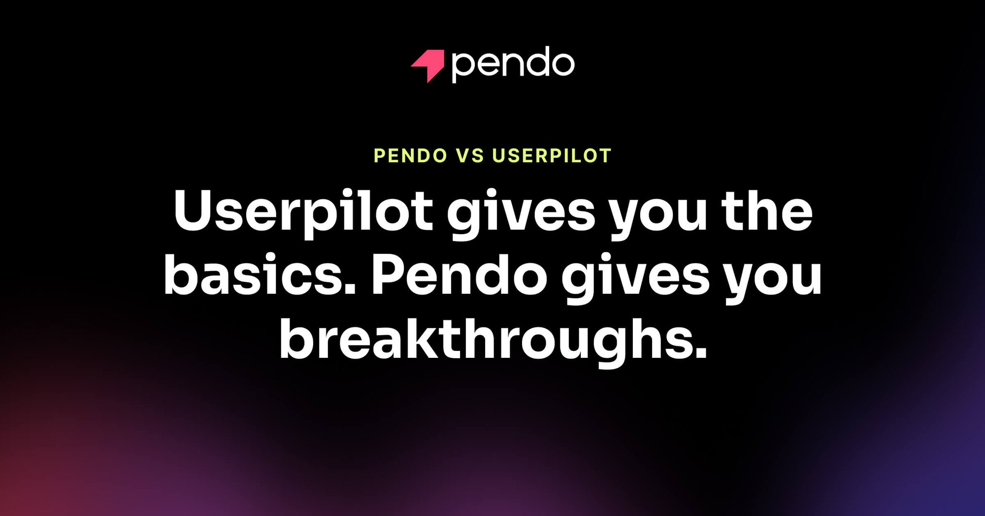 Pendo vs. Fullstory: the platform leader in software experience