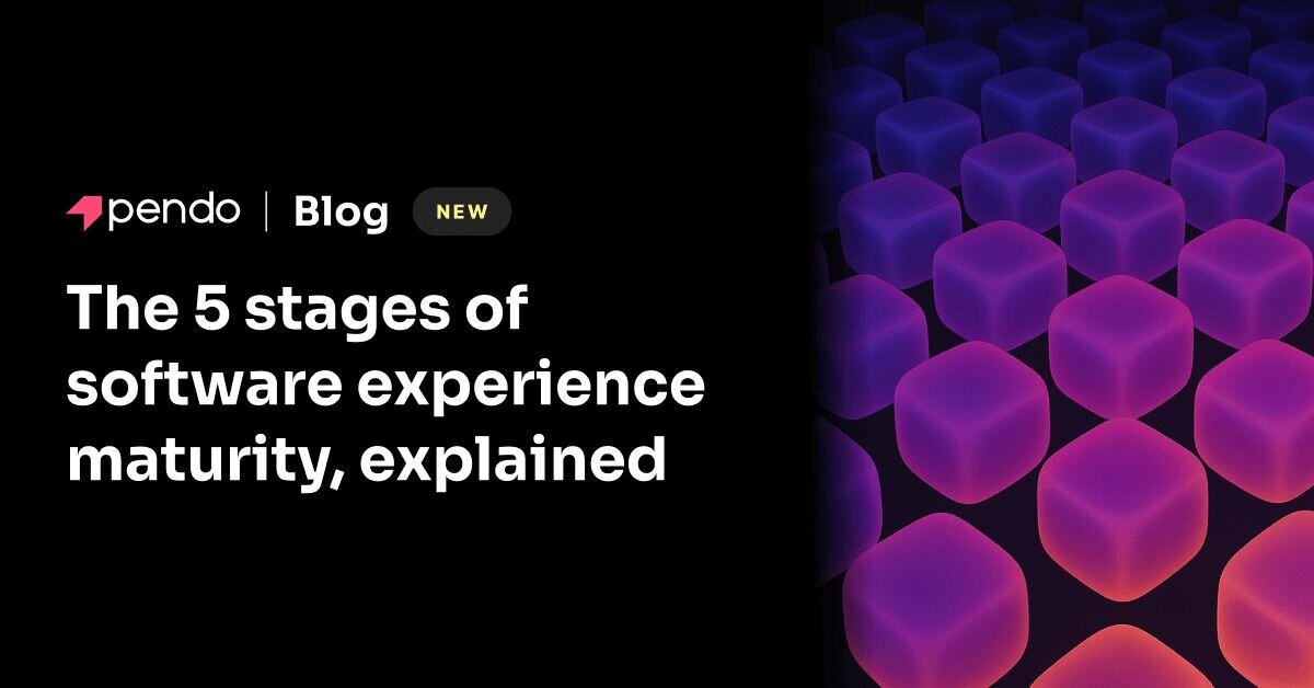 The five stages of software experience maturity, explained | Pendo.io ...