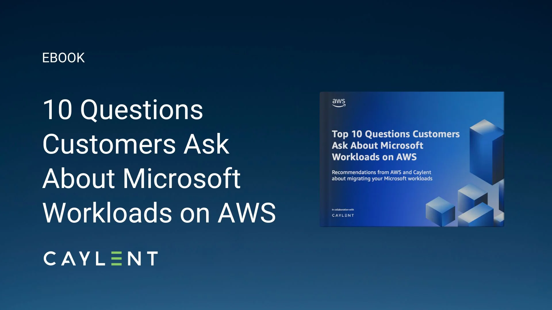 eBook: 10 Questions Customers Ask About Microsoft Workloads on AWS ...