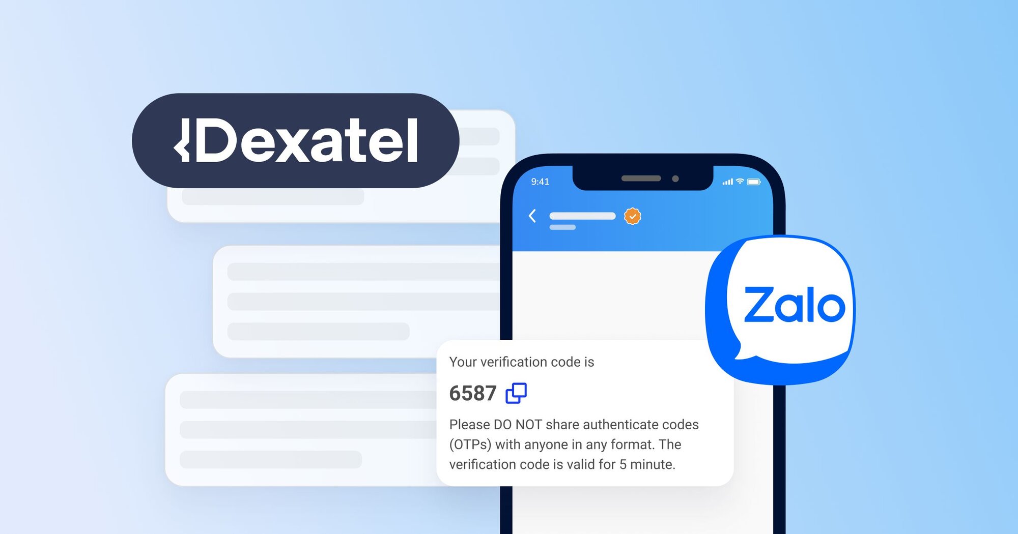Zalo OTP - Send OTPs in Vietnam