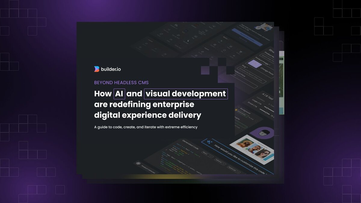 AI + Visual Dev: New Enterprise Experiences