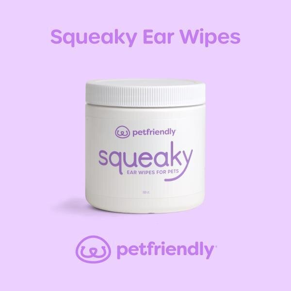 Squeaky Dog Ear Wipes | Gentle Pet Wipes for Dogs - PetFriendly Box