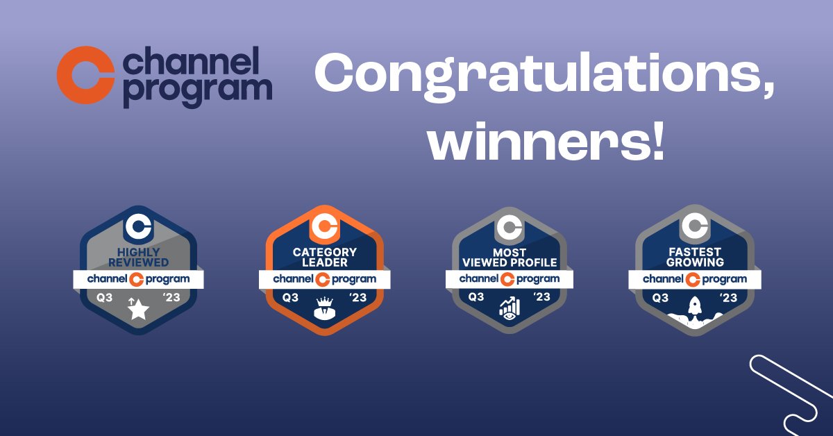 MSP Reviews Crown the Q3 Channel Program Quarterly Badge Awards