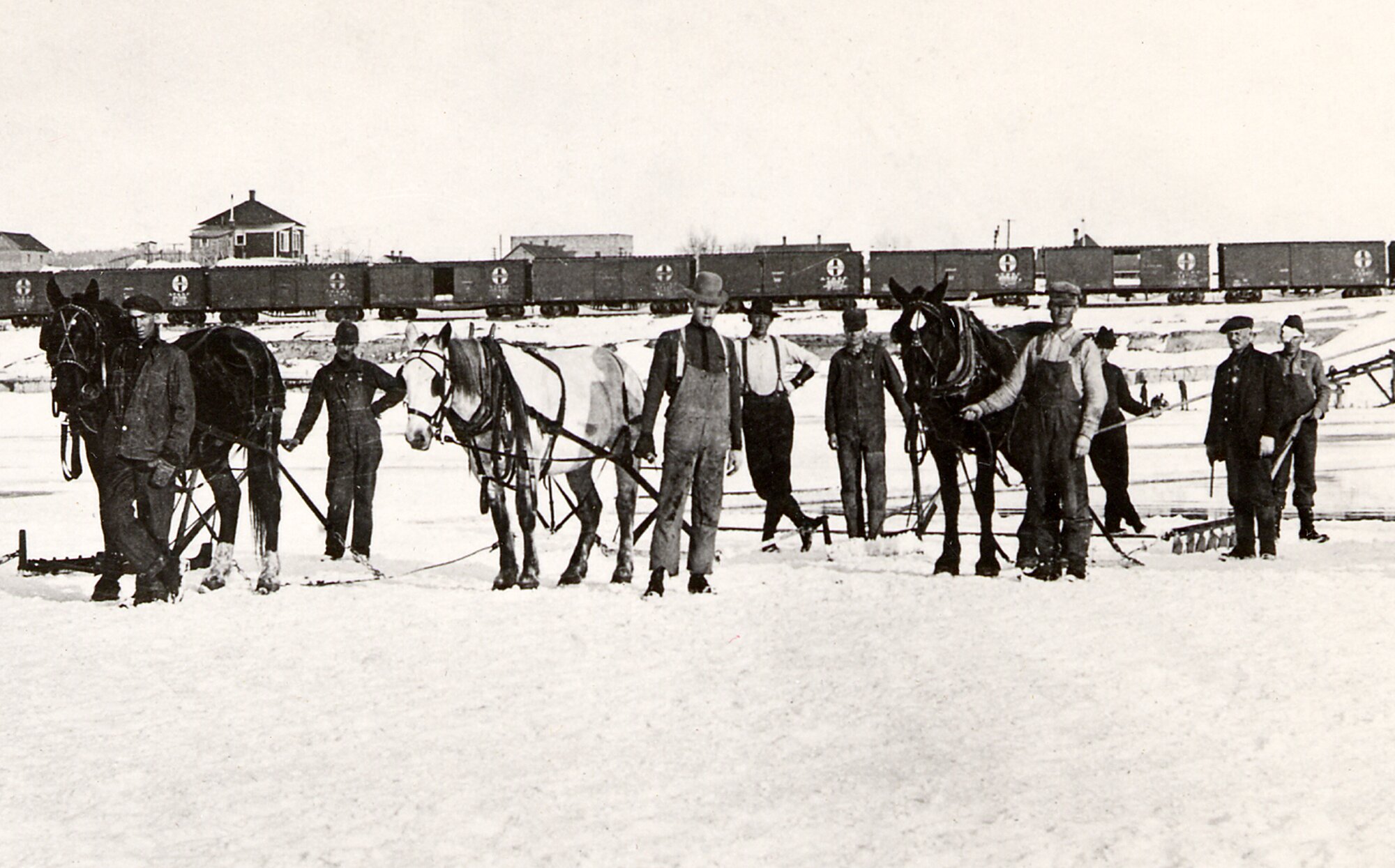 How ice harvesting thrived — and then disappeared — in southern ...