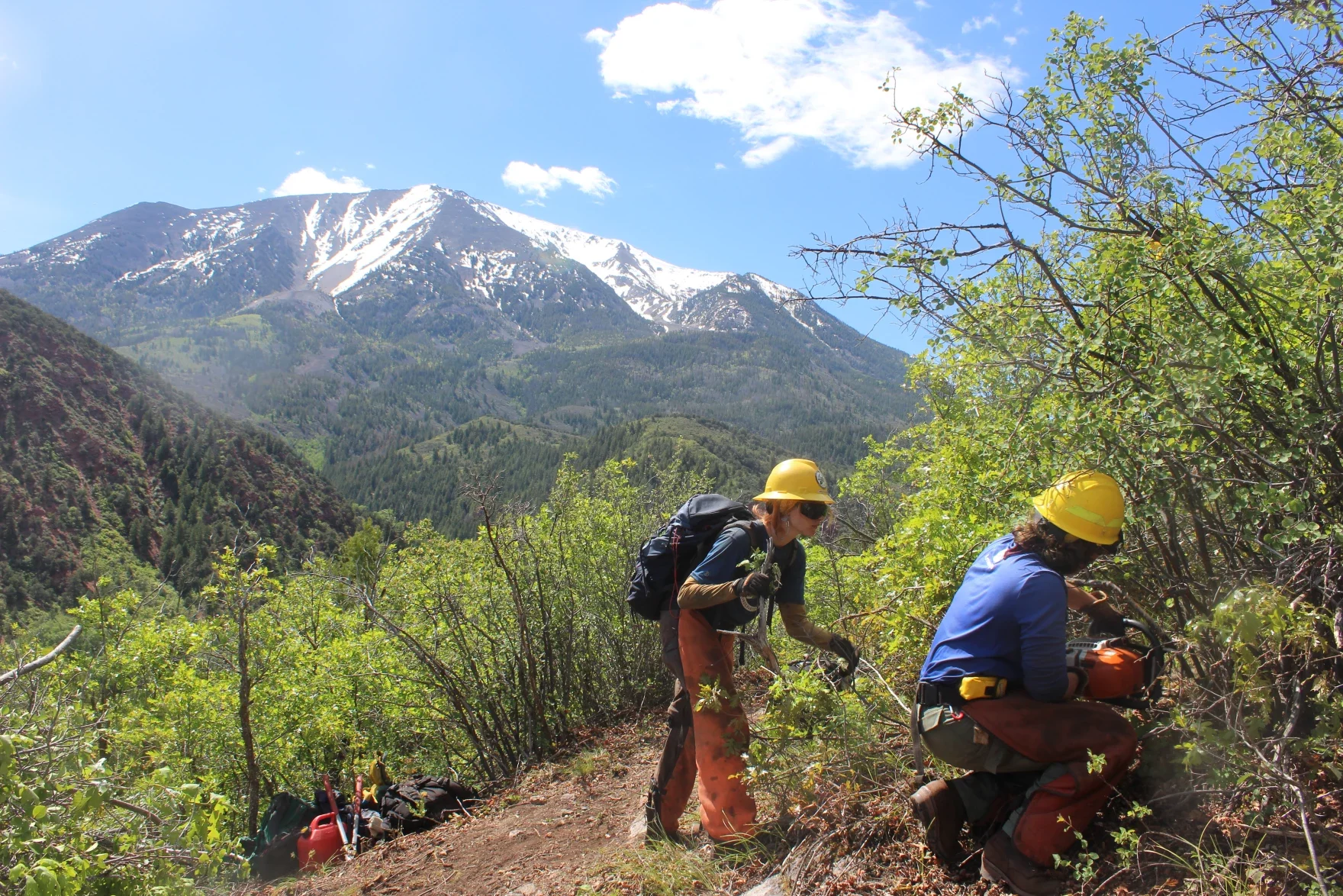 An all women’s fire crew in Western Colorado clears a path for more ...