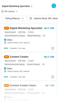 Glints TapLoker: Situs Lowongan Kerja Terbaik di Indonesia