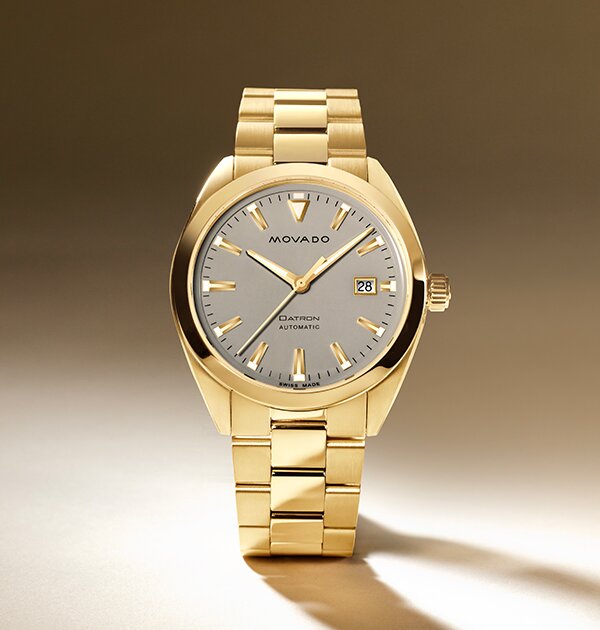 Gold-Toned Watches For Men | Modern Men's Gold Watches