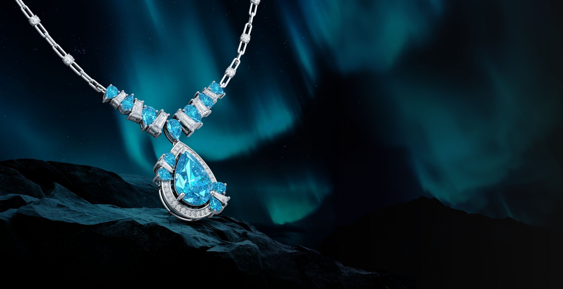 Aurora Collection | Lab-Grown Colored Diamond Jewelry | Angara