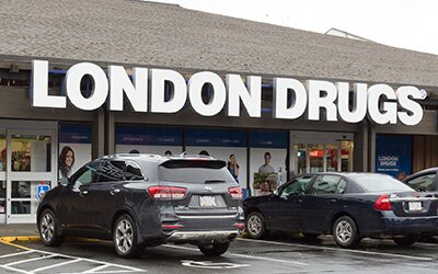 London Drugs Store at 127 - 3995 Quadra Street Victoria BC