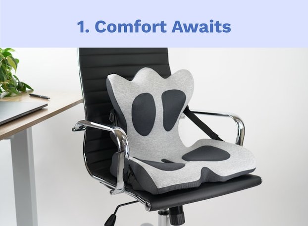 Lifted Lumbar - A Doctor-Developed Seat Cushion for Better Posture ...