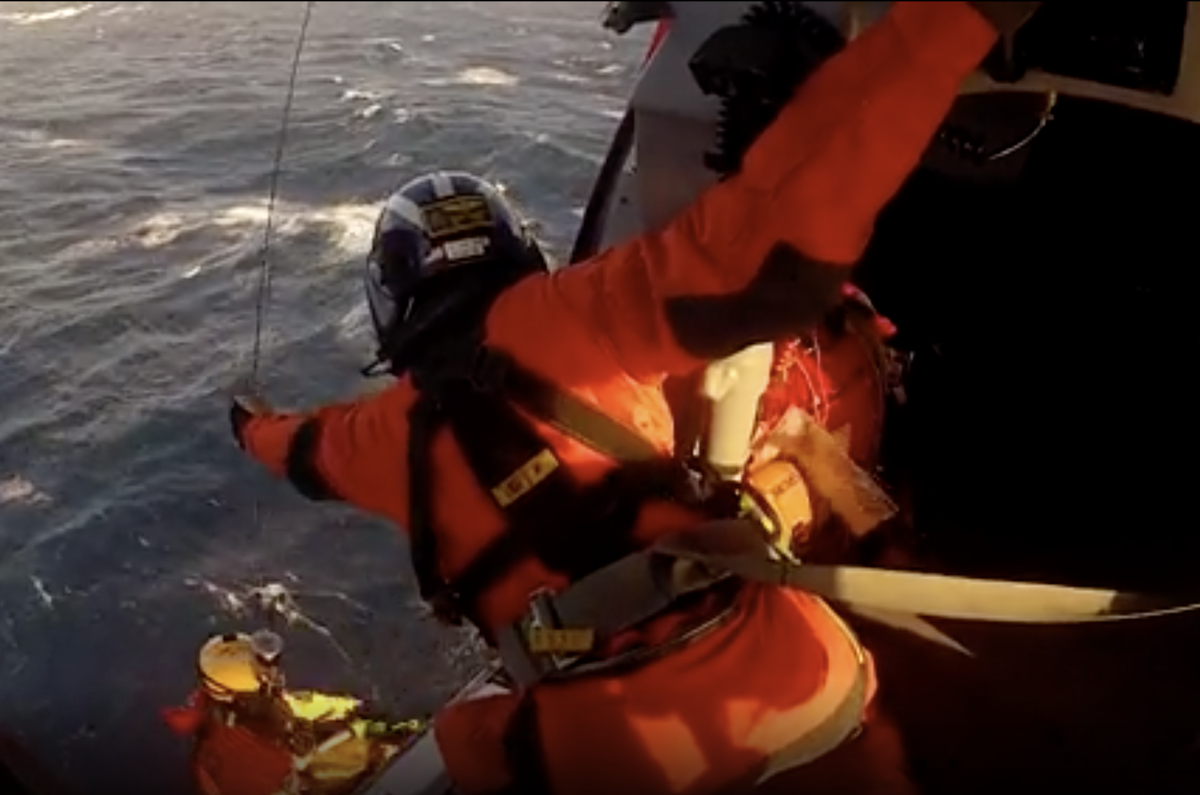 WATCH: Coast Guard Crews Pull Off Ocean, Mountaintop Rescues | Coffee ...