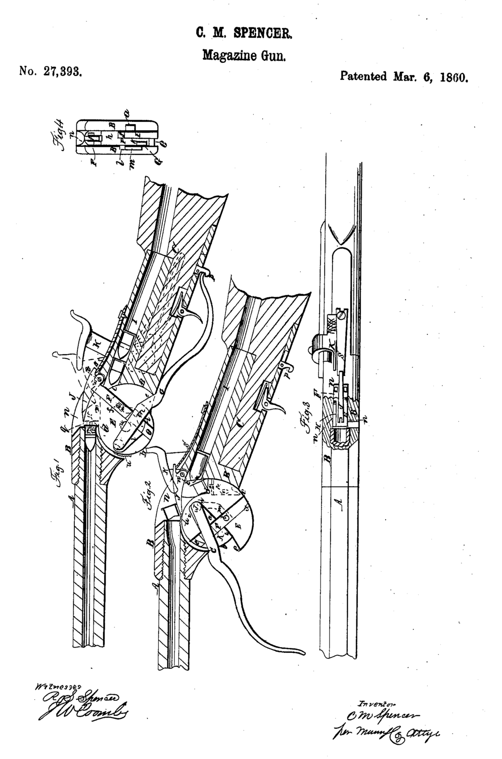 Lincoln Shot a Spencer Rifle with the Gun’s Designer on the National ...