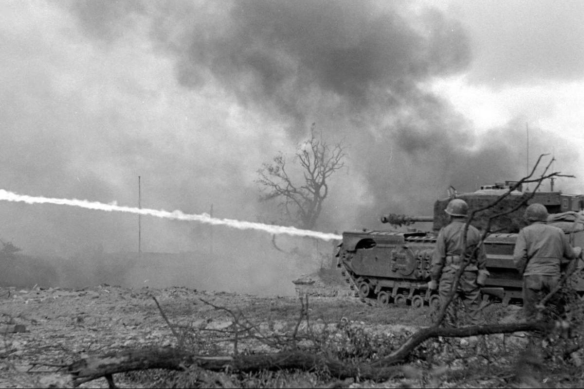WATCH: This World War II Churchill Crocodile Tank Spit Liquid Fire ...