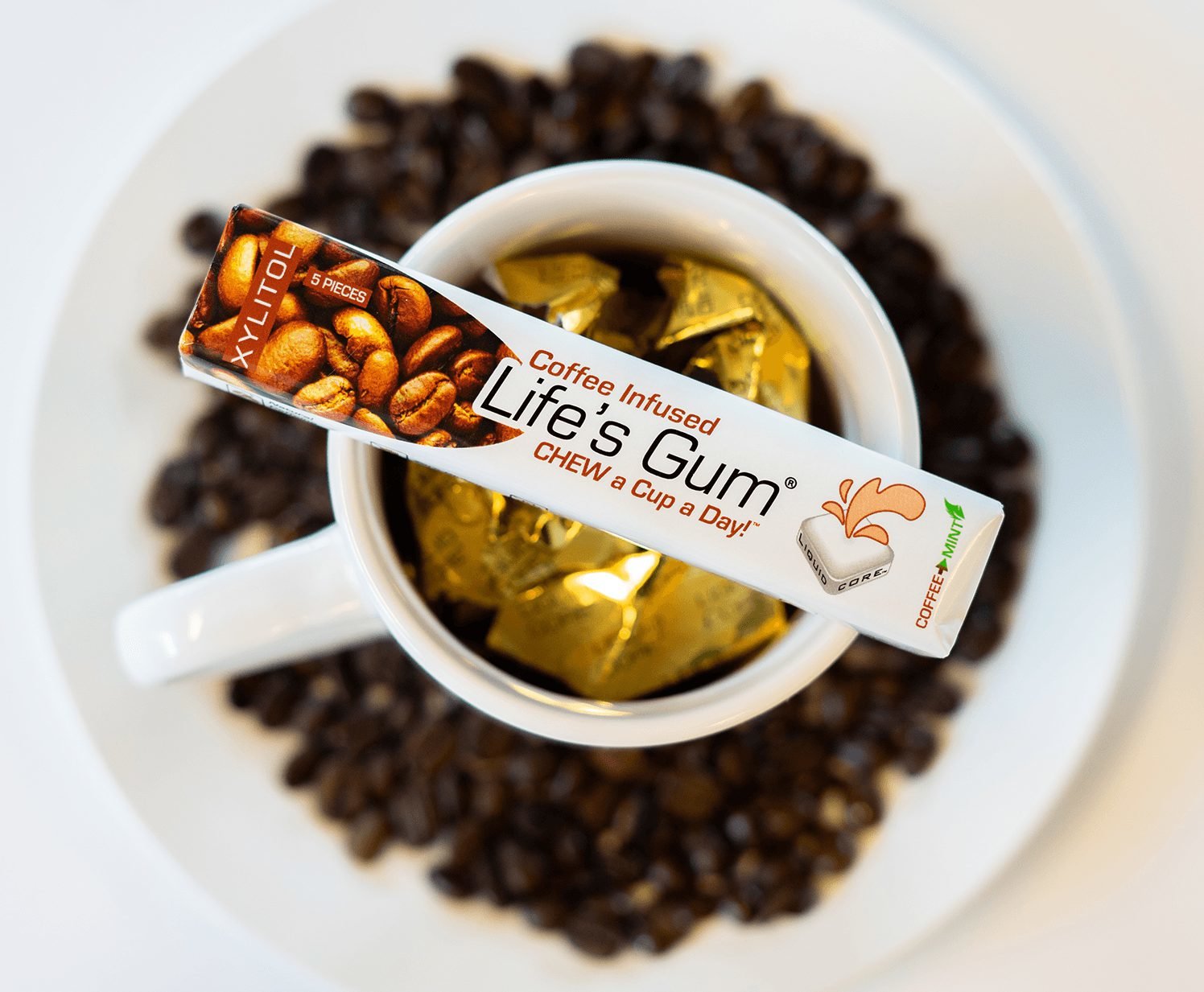 Chew on This: New Coffee-Infused Gum Made With Real Coffee Beans ...