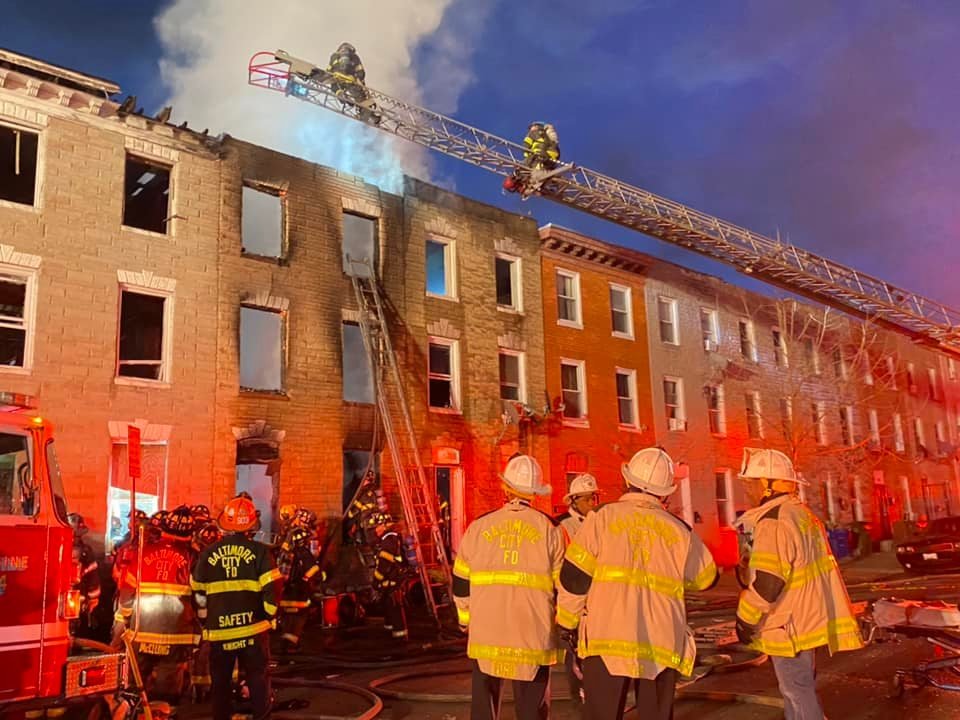 In Wake of Tragedy, Outside Departments Rush To Aid Baltimore Firefighters