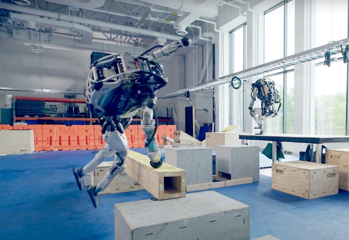 WATCH: Boston Dynamics Teaches Terminator-Like Robots Parkour | Coffee ...