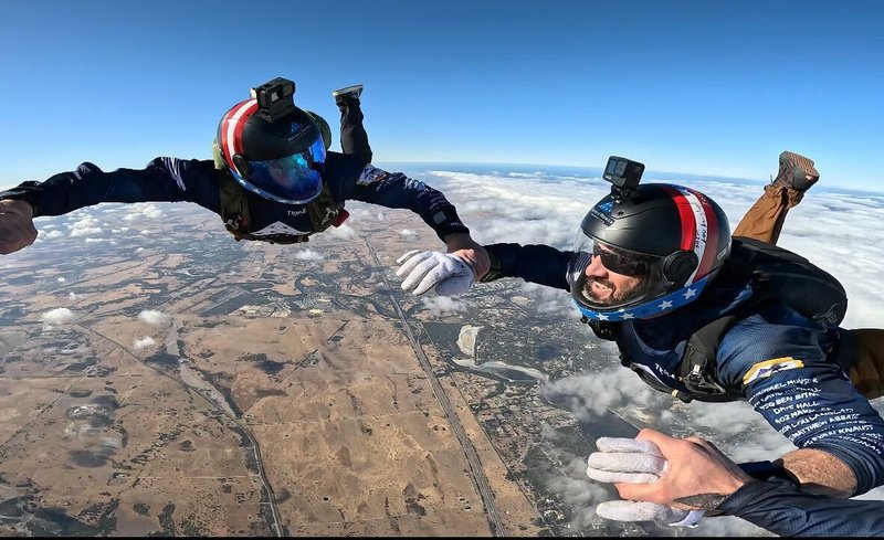 Jumping for Gold Star Families, Triple 7 Jumpers Nail Down World ...