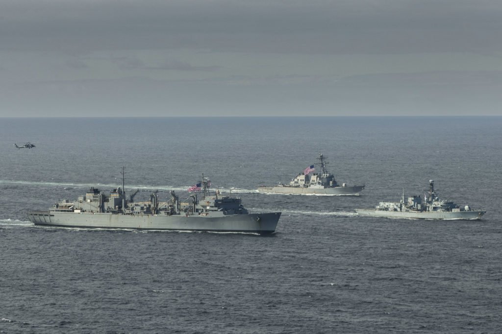 U.S. and British Ships depart Barents Sea, Continue Arctic Operations ...