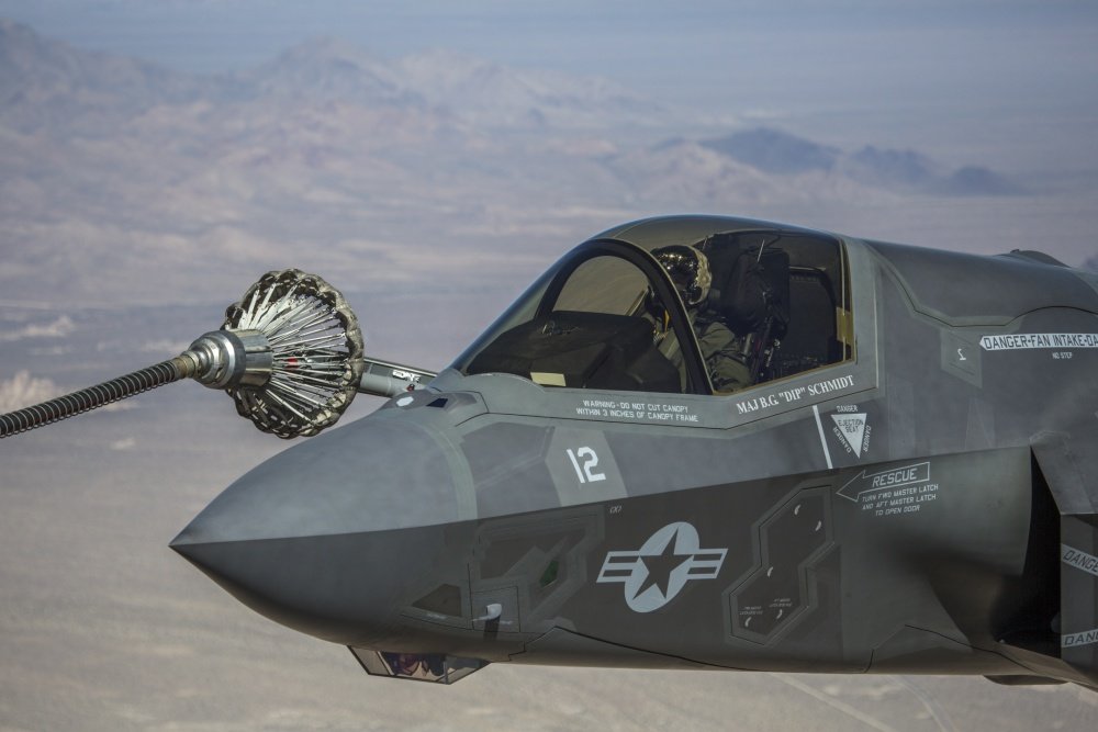 Marine Corps F-35B Crashes After Colliding with Tanker Over Southern ...