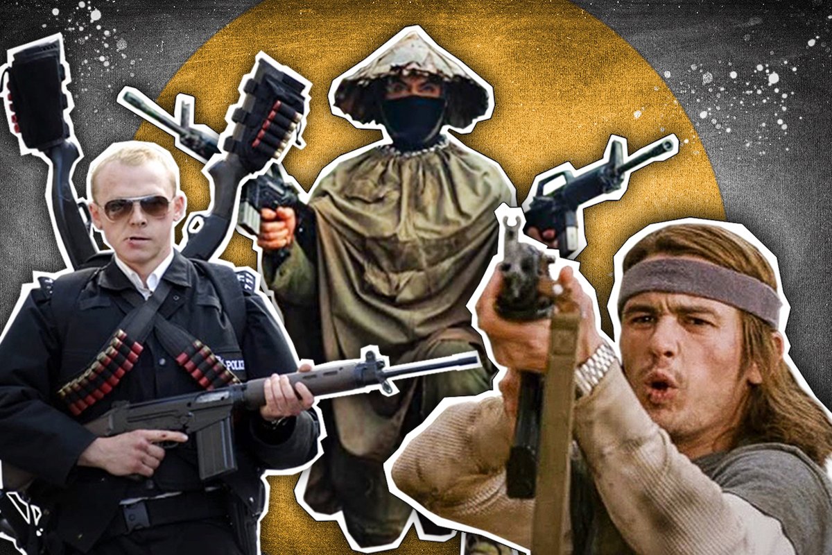 5 of the Most Hilarious Shootout Scenes in Movie History | Coffee or Die