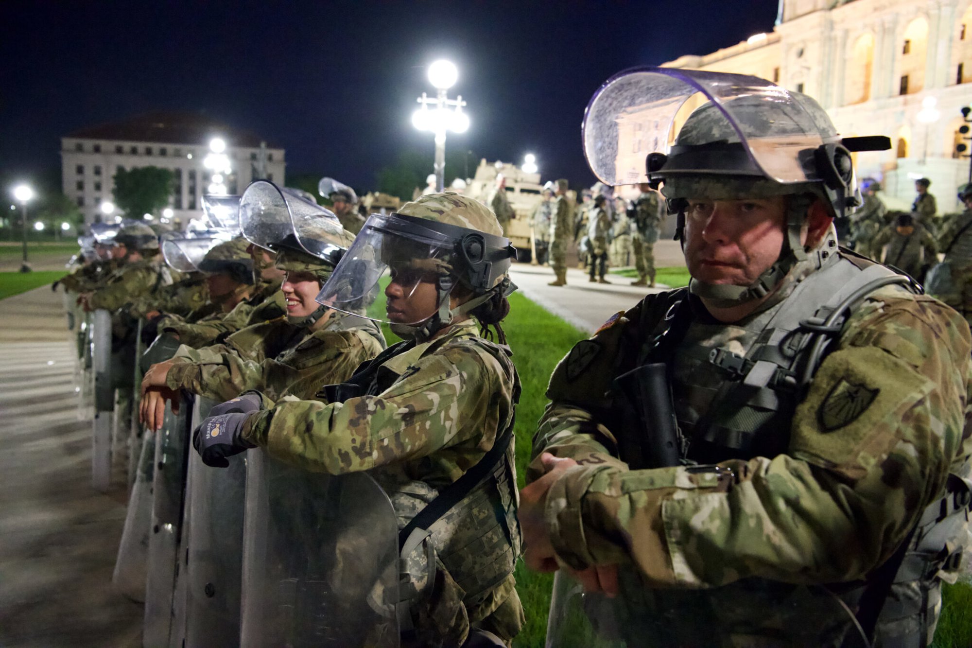 The U.S. Military is Augmenting Police During Riots and Protests Across ...