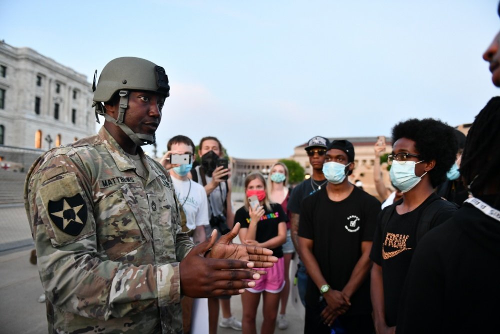 The U.S. Military is Augmenting Police During Riots and Protests Across ...