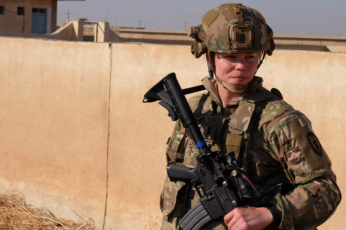 First Lt. Caitlin LaNeve is Making a Difference in Iraq, One Soldier at ...