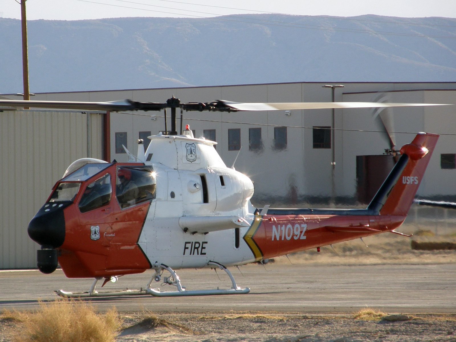 Forest Service Retires Last Cobra Attack Helicopters Used for Wildfire ...