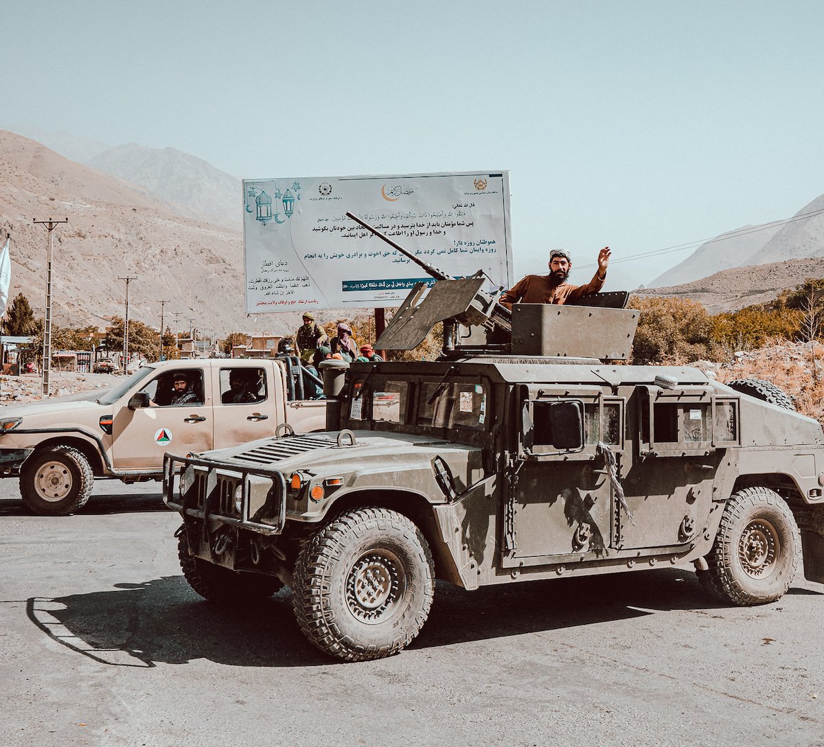 DISPATCH: With an Arsenal of US-Made Weapons, the Taliban Storm Through ...