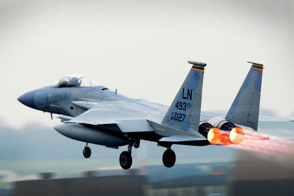 Air Force Identifies F-15C Pilot Killed in North Sea Crash