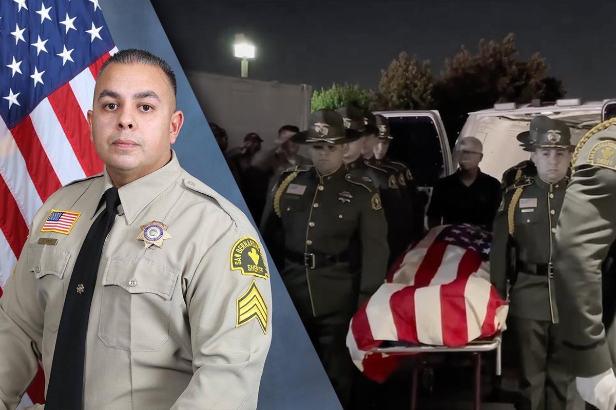 WATCH: California Sheriff’s Deputies Remember Fallen Comrade With Honor ...