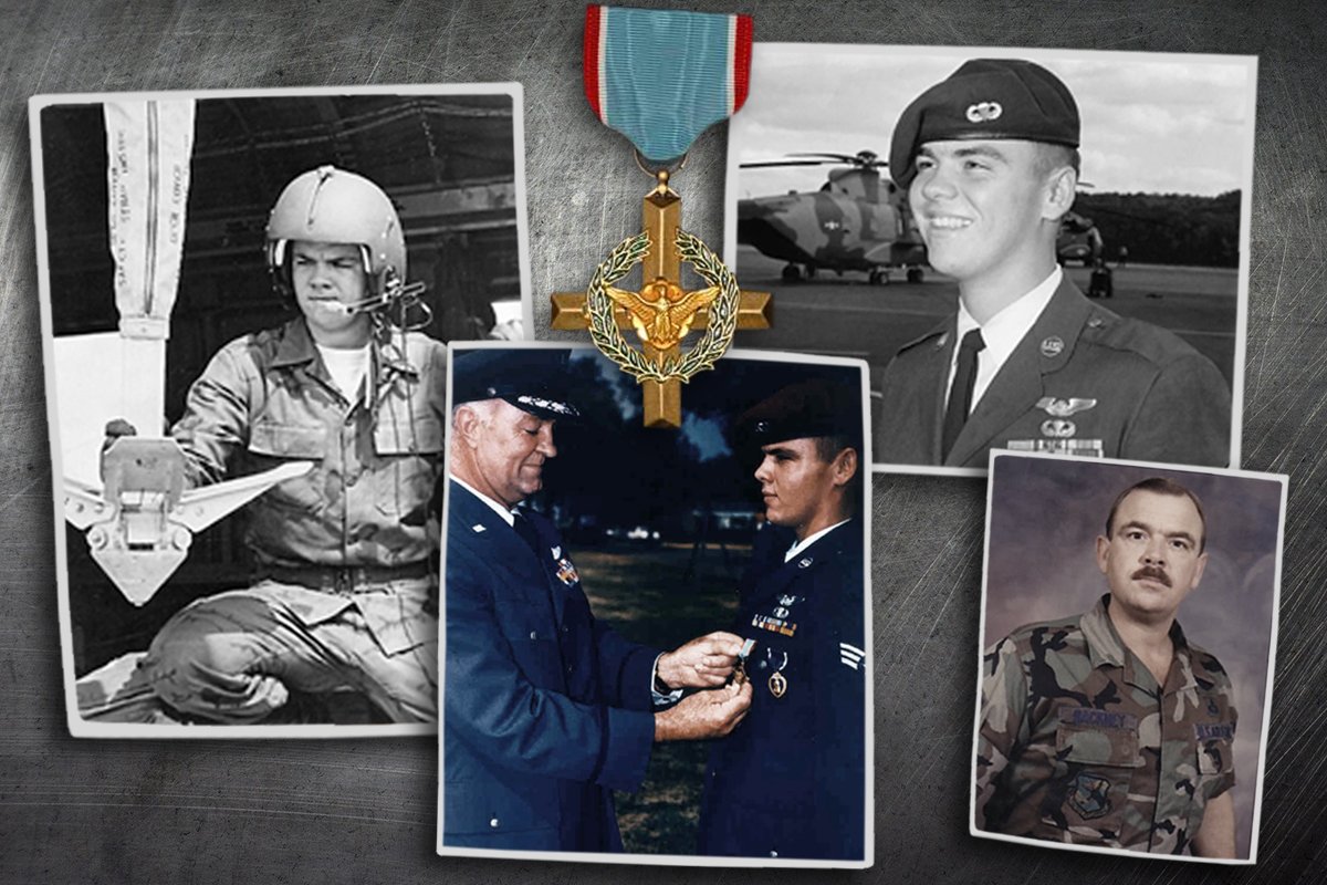 This Air Force Cross Recipient Narrowly Escaped Death After Parachuting ...