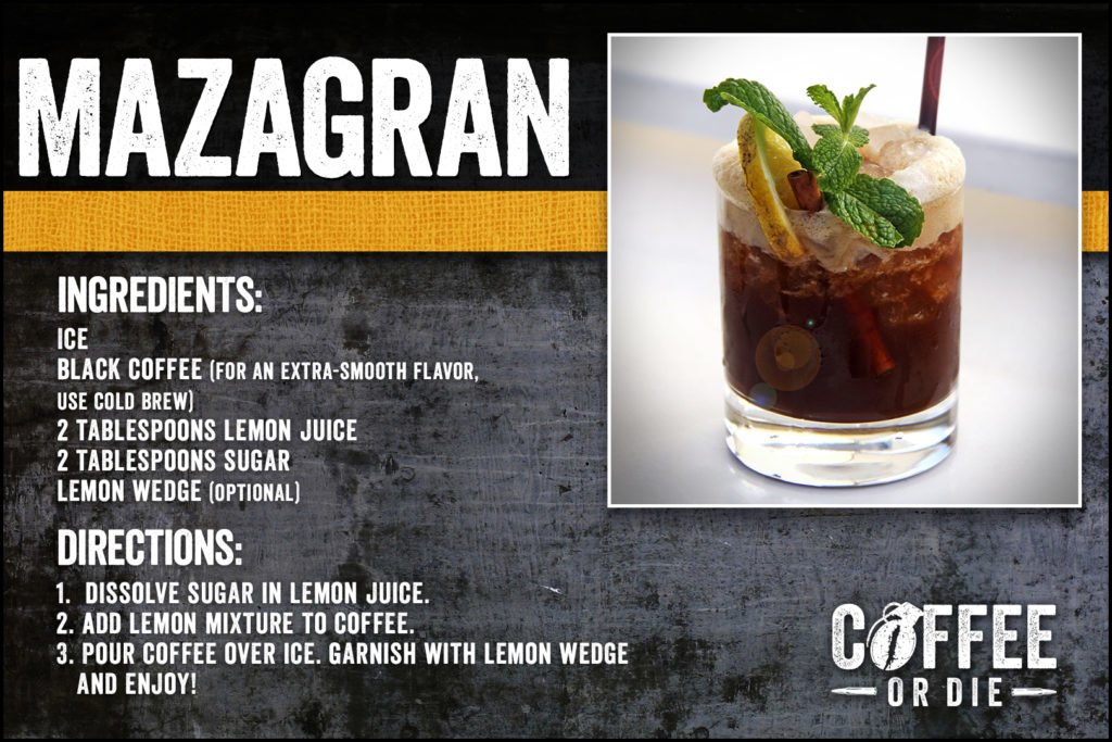Mazagran is the Original Iced Coffee — Here’s How to Make It | Coffee ...