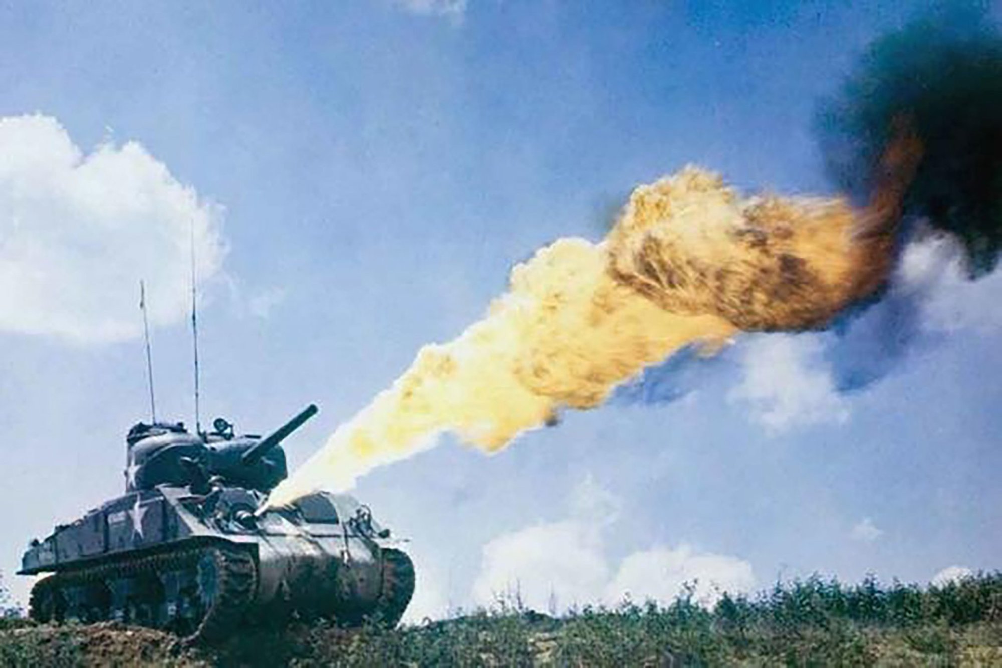 This Is the Marine Corps Flamethrower Tank That Won at Iwo Jima ...