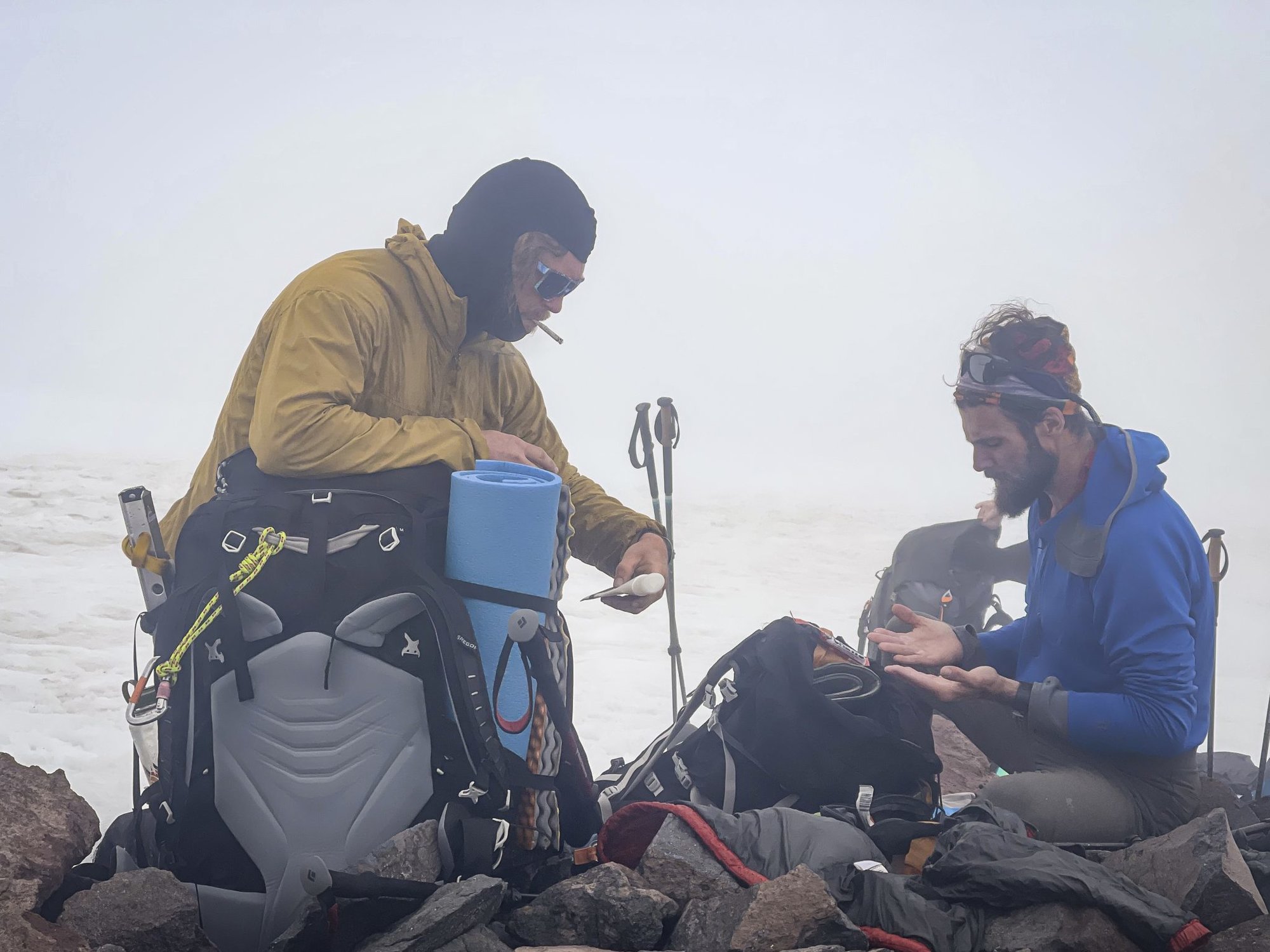 Cold Mountain: A Team of Veterans Take on a Mount Rainier Snowstorm ...