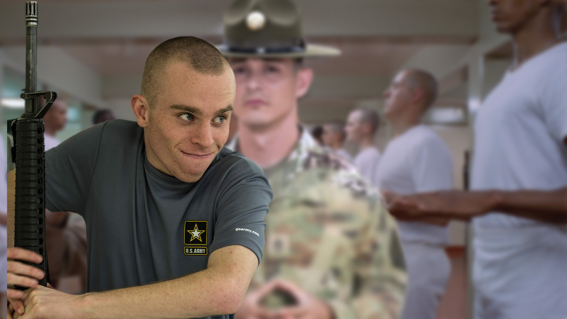 ‘I Think He Can See in the Dark’: New Recruit Scares Drill Sergeant ...