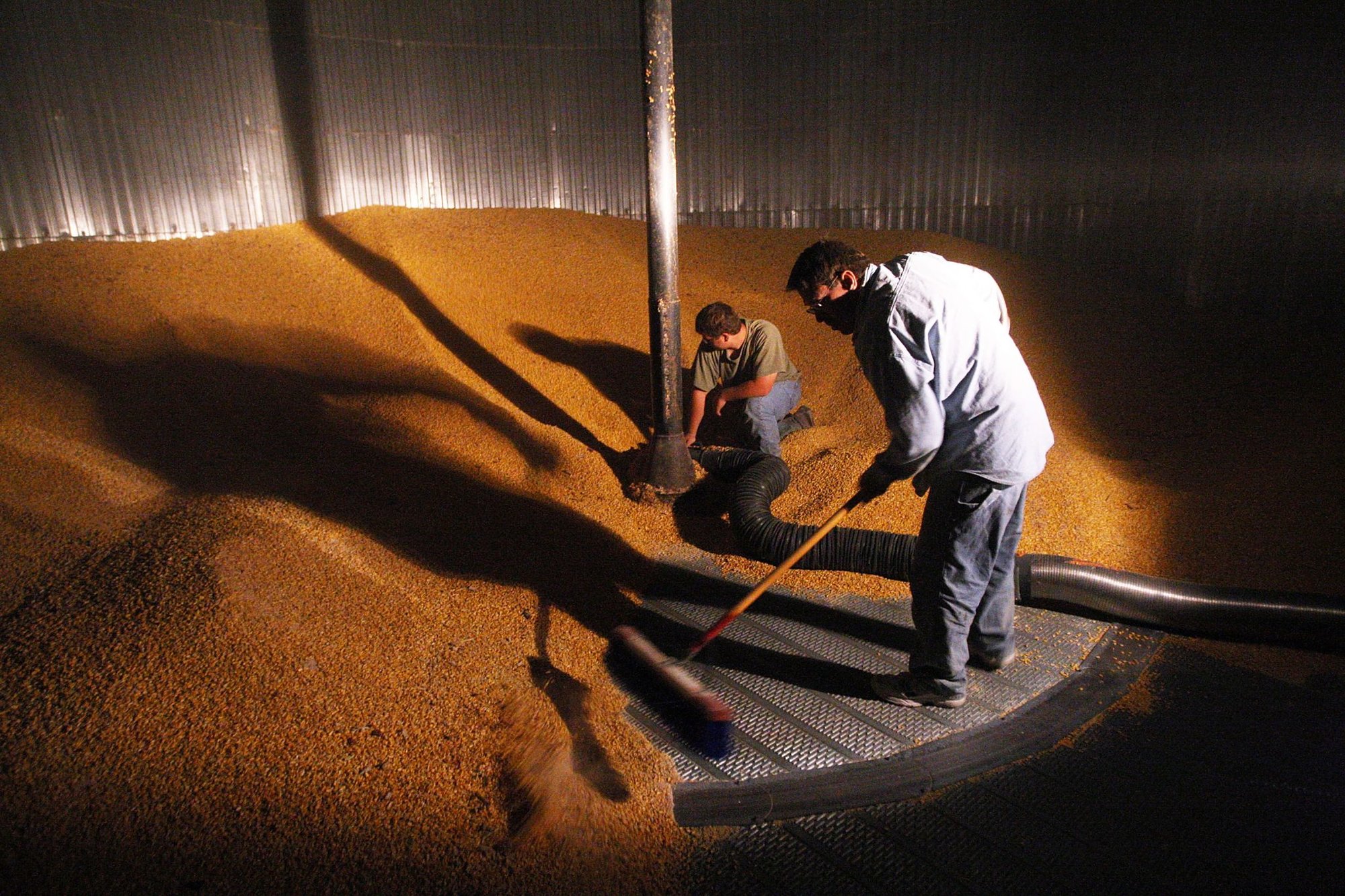 Drowning in Corn Kernels: Inside Sleepy Eye Fire’s Grueling Grain Bin ...