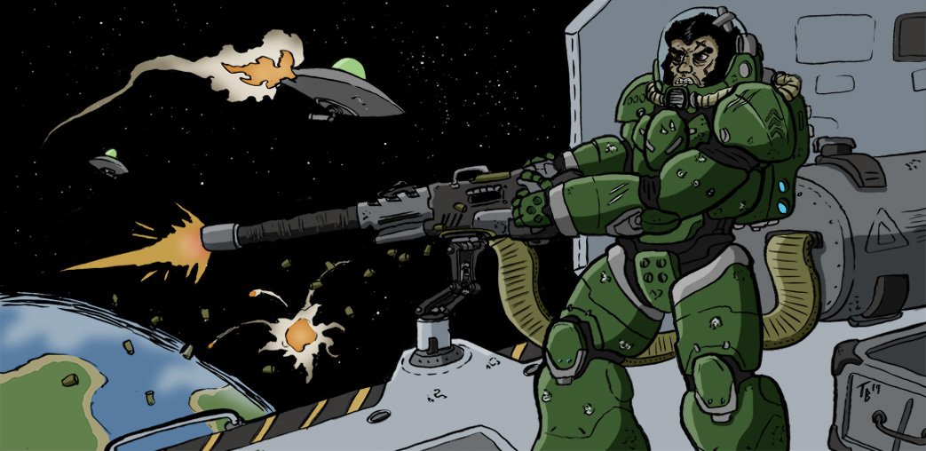 BREAKING: Space Force is Recruiting Space Shuttle Door Gunners ...