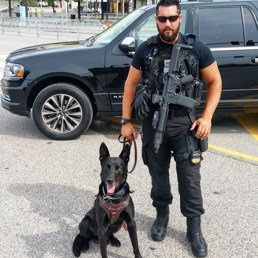 Secret Service Dog Honored For Defending White House From Intruder ...