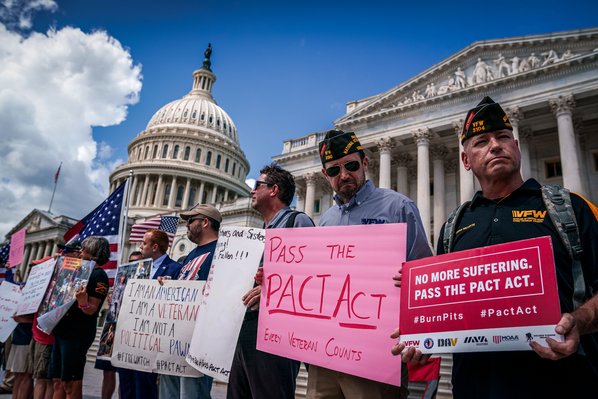 Veterans See More Benefits for Toxic Exposure as New Law Nears ...