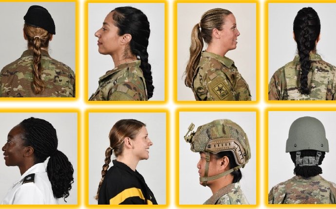 After Soldiers Appeal for Change, Army Allows Ponytails in All Uniforms ...