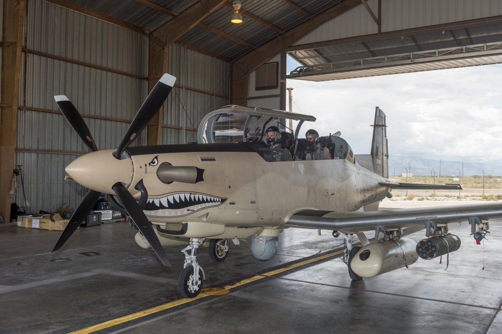 Wolverines! Air Force Adds AT-6 Light Attack Aircraft to Its Fleet ...
