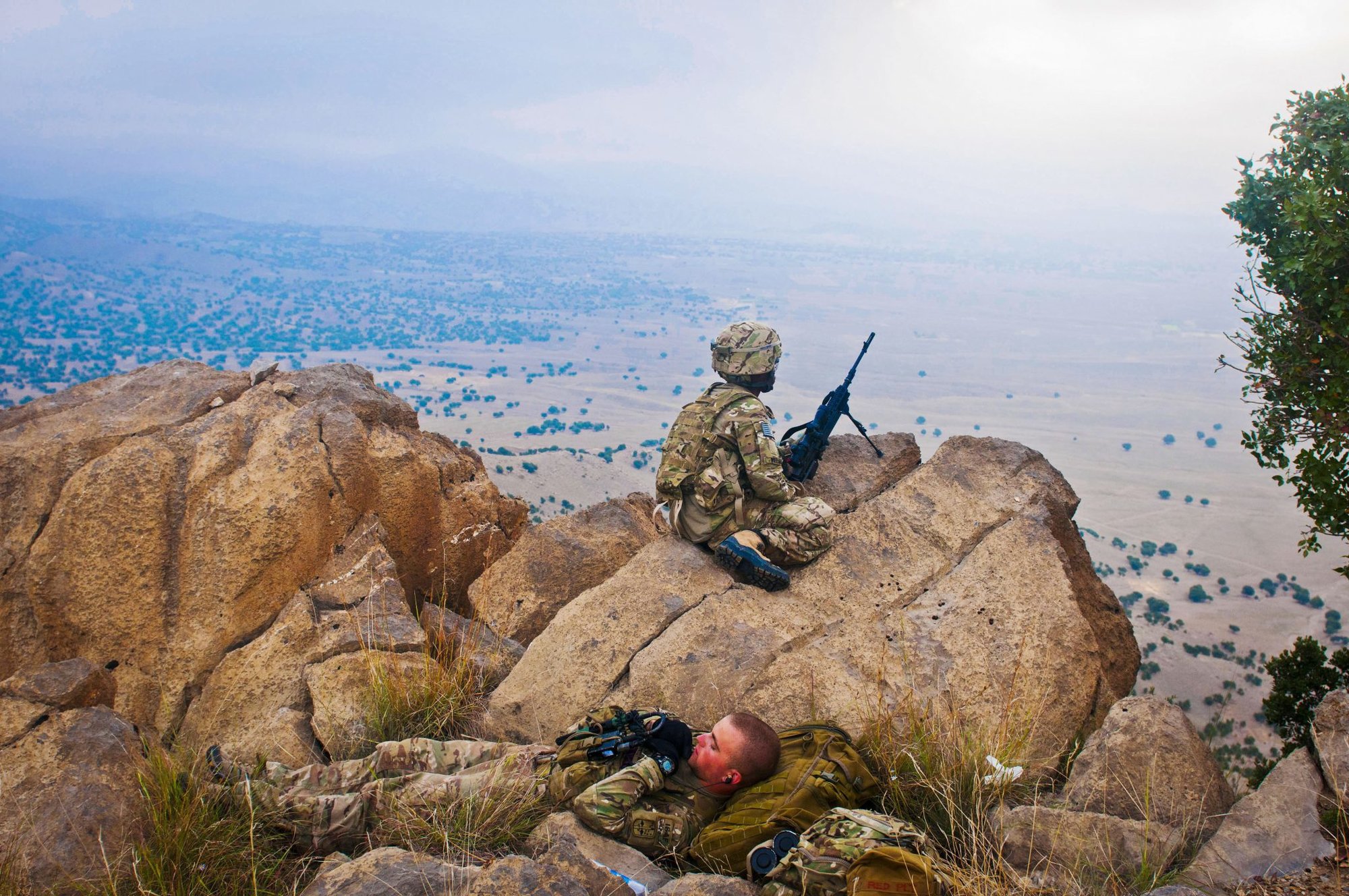 Troops Sleeping in the Capitol, and Other Strange Places Soldiers Nap ...