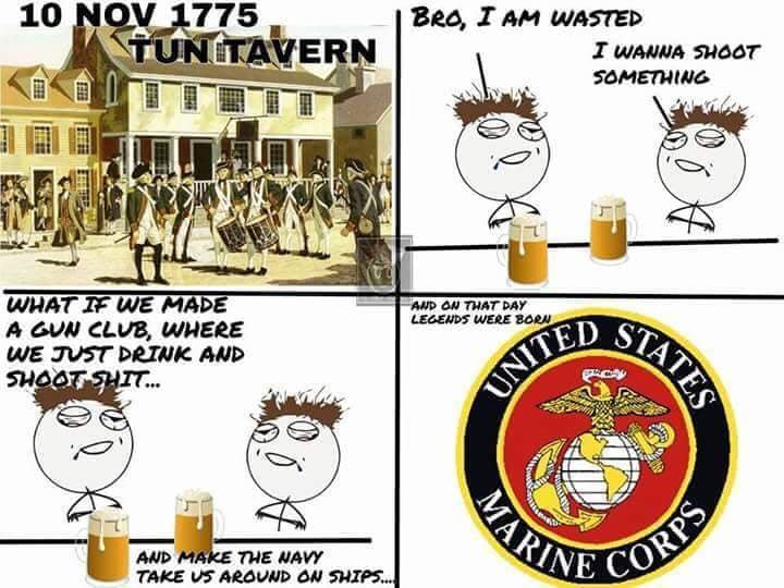 Jarheads Invade Internet With the Best Marine Corps Birthday Memes ...