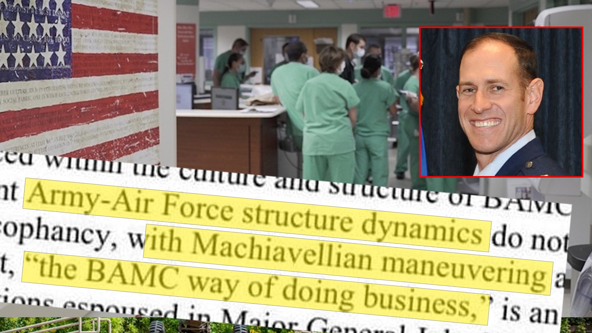 Citing ‘Toxic Leadership,’ Air Force Colonel Resigns in Protest at BAMC ...