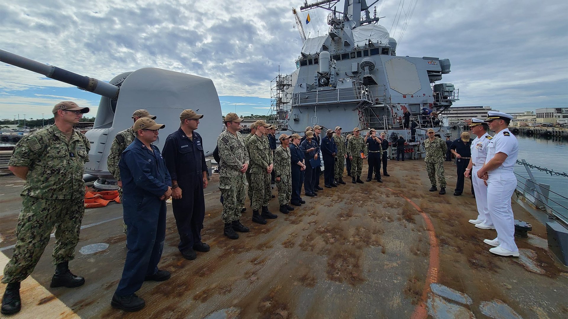 USS Rust Bucket? Why Navy's Ship Looks More Brown Than Haze Gray ...