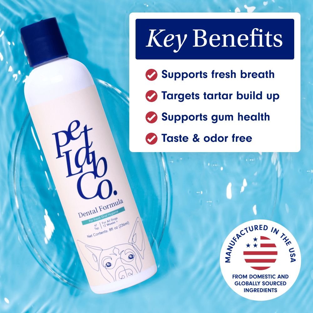 Dog Dental Formula | Targets Plaque & Tartar Build-Up | PetLab Co.